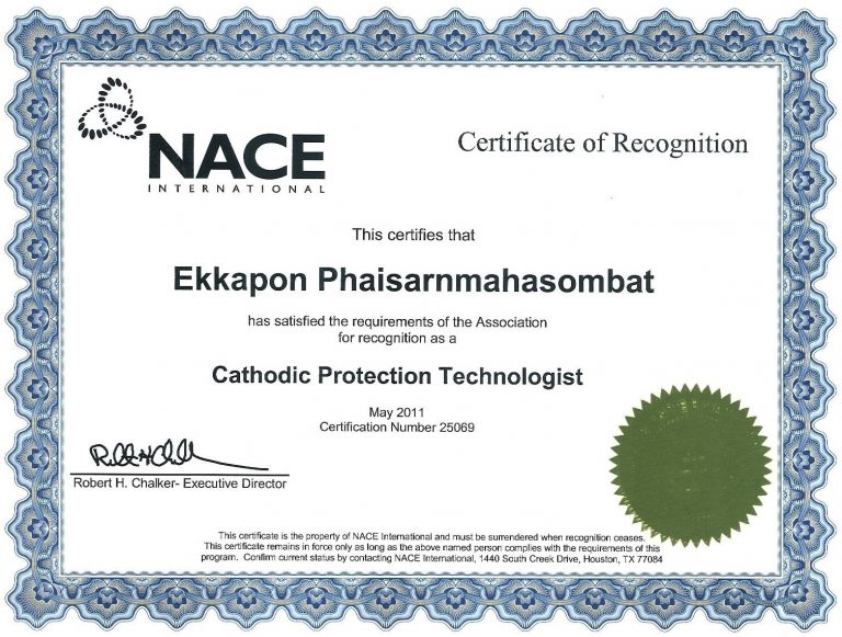 Gold Corporate members of NACE International. - JST Group