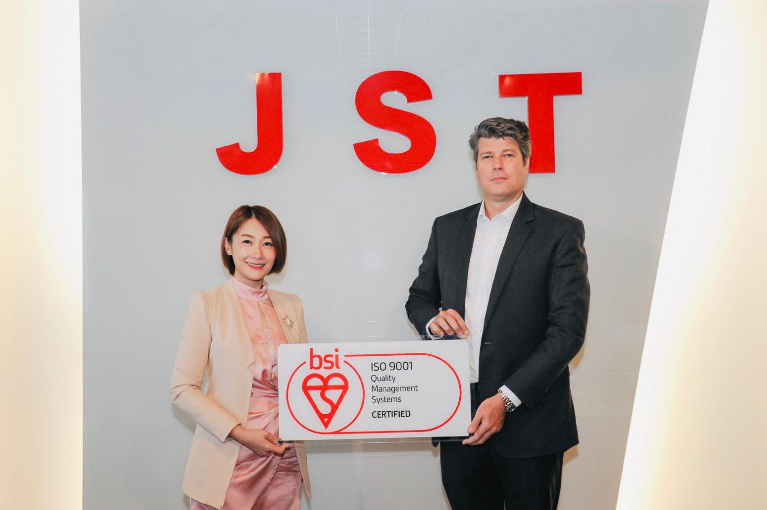 JST Group receives ISO9001:2015 certification - JST Group